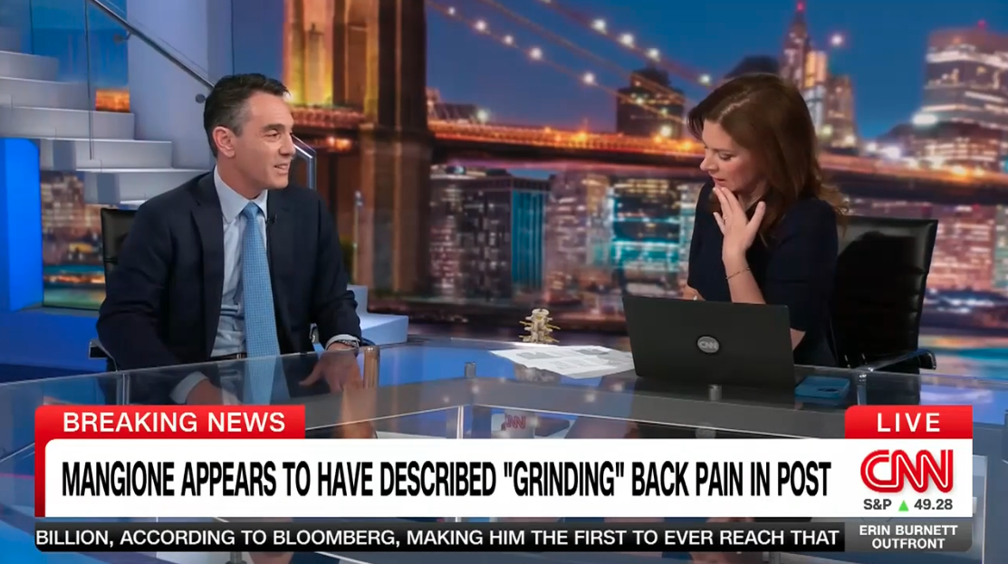 Richard S. Nachwalter, MD on CNN - Discussing Luigi Mangione’s Back ...